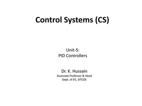 Pid Controller P I And D Control Comparison Pi Pd And Pid Controller