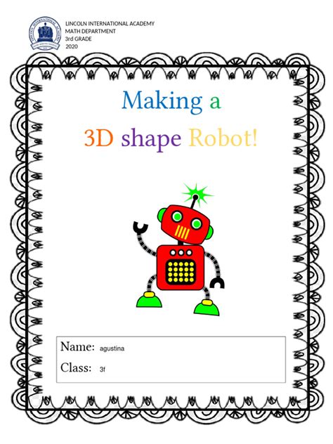 3d shape robot graded activity pdf euclidean geometry polytopes