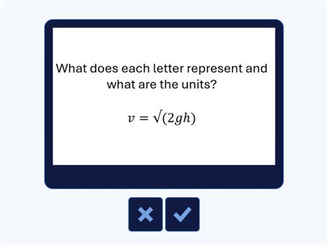 N5 Physics Dynamics Equations Symbols And Units Flashcards