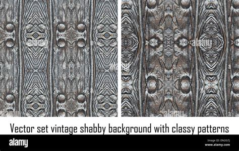 Vector Set Vintage Background Classical Patterns Stock Vector Image