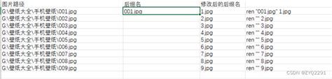如何批量修改图片后缀名 Csdn博客