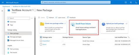在测试基础上验证 intune 应用和策略 microsoft learn