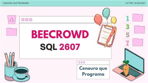Beecrowd Uri 2607 Cidades Em Ordem Alfabética Sql Youtube