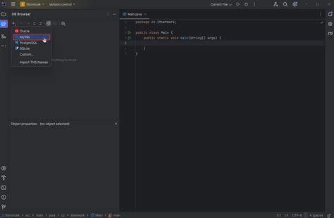 Lekce 2 Návrh Mysql Databáze V Intellij Ide
