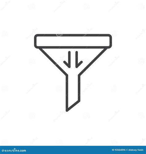 Sort Out Line Icons Collection Organize Arrange Order Categorize Classify Systematize