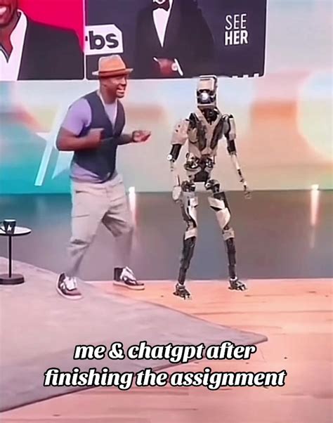 Robot Talking Memes Robot Impersonating Humans In Meme Style On