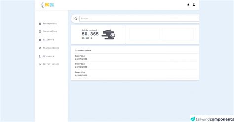 Tailwind Css Dashboard User By Gabyceballos