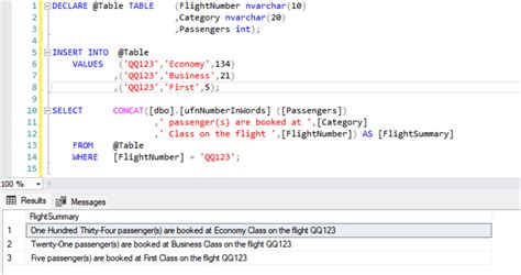 Express A Number Or Currency In Words With T Sql Code