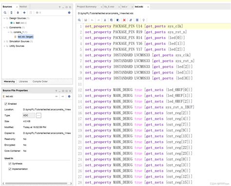 myir zynq fpga 学习过程（2）硬件调试 debug probes file怎么生成 csdn博客
