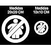 Sticker Calcomanía No Subo Gordas Vinil Carro O Moto Blanco Amazon