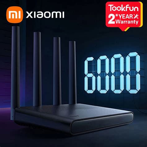 공유기샤오미 레드미 라우터 Ax6000 리피터 와이파이 익스텐더 Vpn Iptv 메쉬 네트워킹 8 신호 티몬