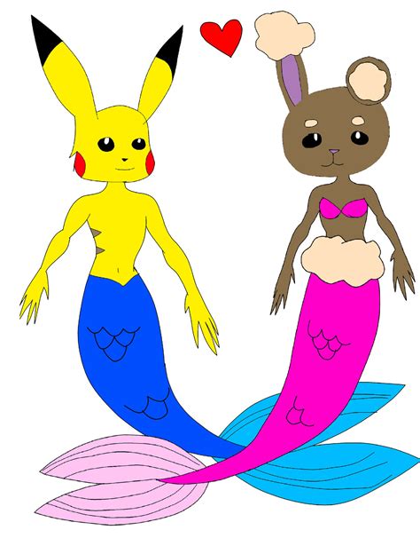 Pokemon Pikachu And Buneary