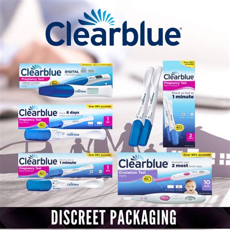 Discreet Packaging Clearblue Pregnancy Ovulation Test Kit Shopee Malaysia