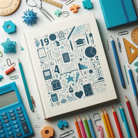 Premium Photo Math Book On A White Background With Empty Space