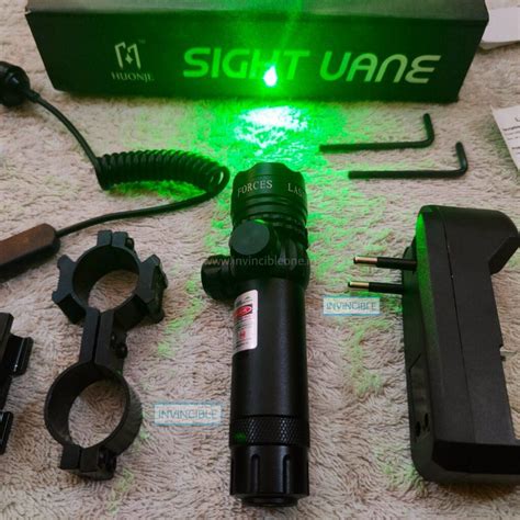 Powerful Green Laser Pointer Laser Light With Charger And Mounts