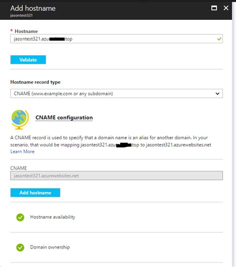 Azure Domain Ownership Error No Cname Records Were Found Please Add