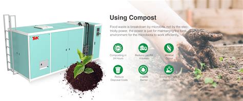 Organic Waste Composting Machine Reduce 85 Food Waste