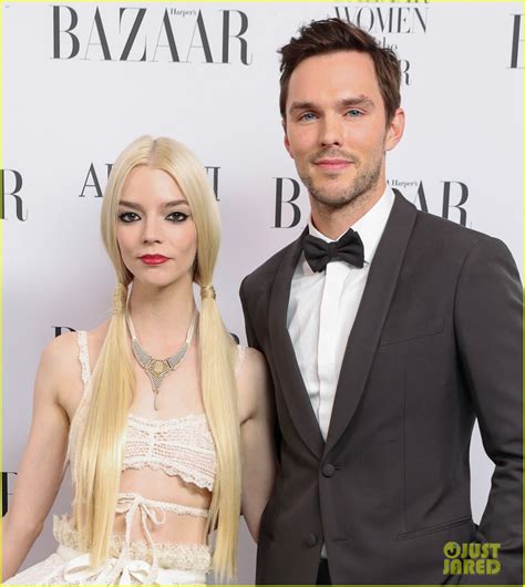 Photo Anya Taylor Joy Nicholas Hoult Harpers Bazaar Event Photo