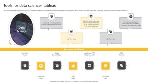 information science tools for data science tableau ppt powerpoint