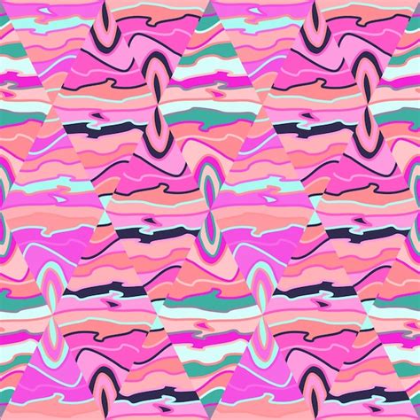 Premium Vector Creative Mosaic Seamless Background Pattern Abstract Geometric Backdrop