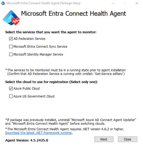 Microsoft Entra Connect Health Agents For Ad Fs Microsoft Entra Id