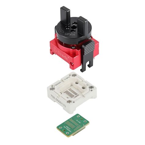F Interposer Socket Adapter For BGA221 IC Size Of 11 5X13mm BGA Test Connector With Removable