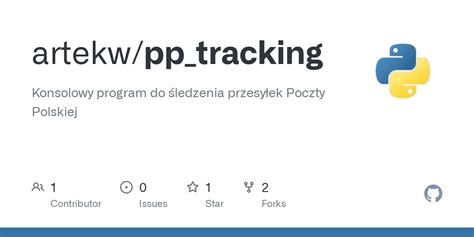 GitHub artekw pp tracking Konsolowy program do śledzenia przesyłek Poczty Polskiej