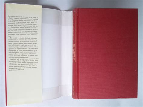 Theory Of Matroids [encyclopedia Of Mathematics And Its Applications 26] By White Neil Editor