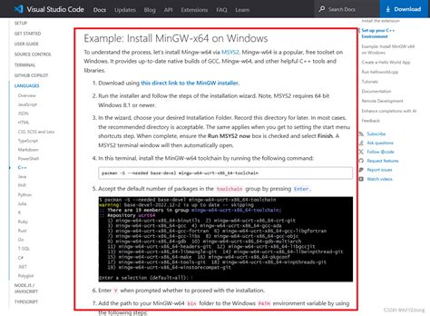 【已解决】cl.exe build and debug is only usable when VS Code is run from the Developer Command Prompt ...
