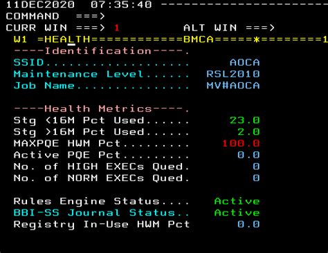 Mainview Autooperator How To Monitor The Rules Engine Health