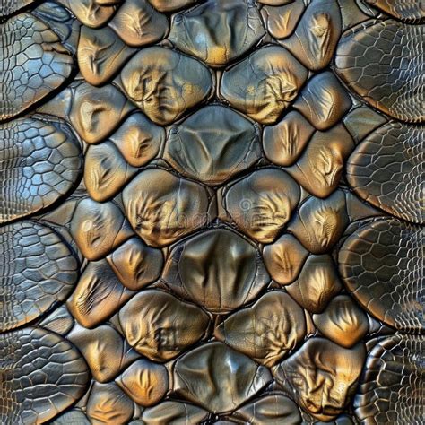 Snake Skin Texture Fantastic Reptile Scale Background Dragon Scales