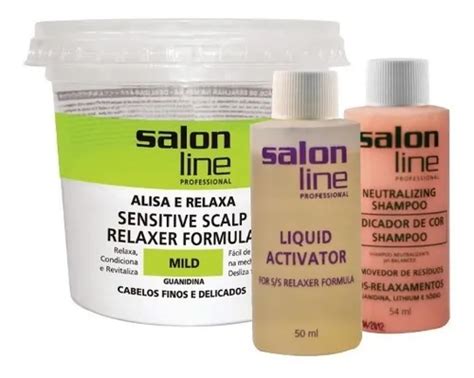 Guanidina Salon Line Tradicional Mild Suave Alisa Relaxa Parcelamento