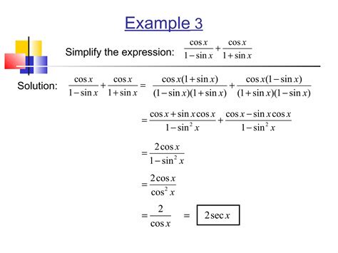 Trig Identities PPT Physics Science