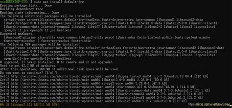 【ubuntu】安装java 环境和配置环境变量ubuntu Add Java Package Csdn博客