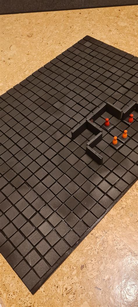 1st Attempt At A Modular Dnd Terrain Field On A College Budget R