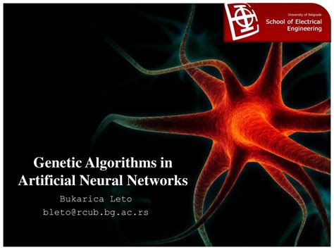 ppt genetic algorithms in artificial neural networks powerpoint