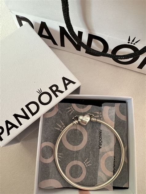 Оригинална гривна Пандора твърда гр Бургас Център • Olxbg