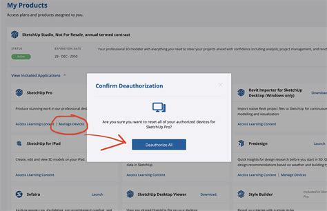 After Deauthorizing Sketchup Pro 23 To Make Way For Sketchup Pro 24 Unable To Engage Pro 24