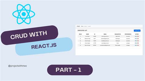 💻 Build A Reactjs Employee Management System With Crud ⚙️ Complete