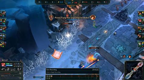 Triple Kill With Snowball And Ult Rzoemains