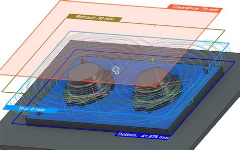 Not Able To Plunge The Tool Outside Of Stock In 3d Pocket Operation Autodesk Community