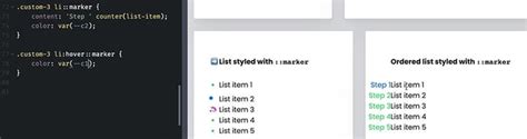 Next Level List Bullets With Css Marker Envato Tuts