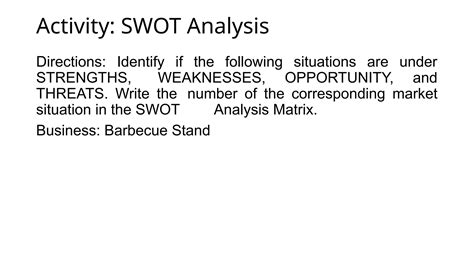 Swot Analysis External And Internal Analysis Pptx