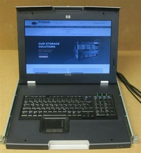 Hp Tft Tft Usb Ps Rack Console Monitor Keyboard Used Computers Tech Laptops