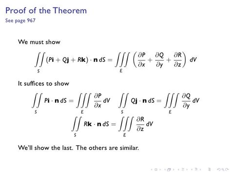 Lesson 31 The Divergence Theorem