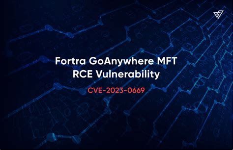 Cve 2023 0669 How To Fix Fortra Goanywhere Mft Vulnerability