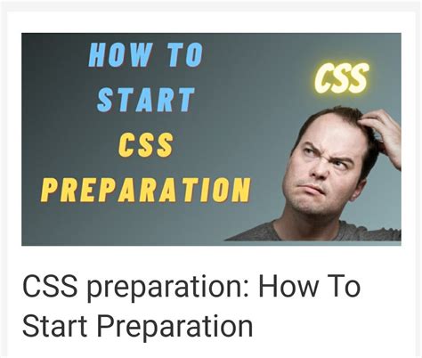 Css Preparation How To Start Preparation Artofit