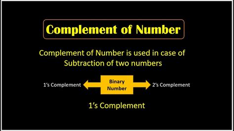 Binary Arithmetic 1s Complement Digital Electronics Youtube
