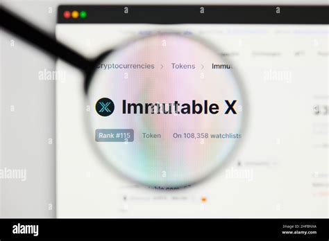 Immutable X Imx Coin Hi Res Stock Photography And Images Alamy