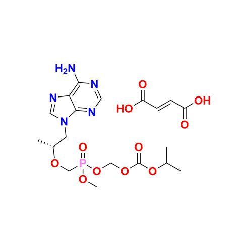 Mono Poc Methyl Tenofovir Fumarate Mixture Of Diastereomers Cas No Na